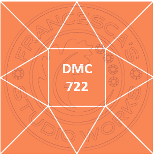 DMC 722 - Square Diamond Drills – Francesca’s Studio Works