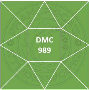 DMC 989 - Square Diamond Drills – Francesca’s Studio Works